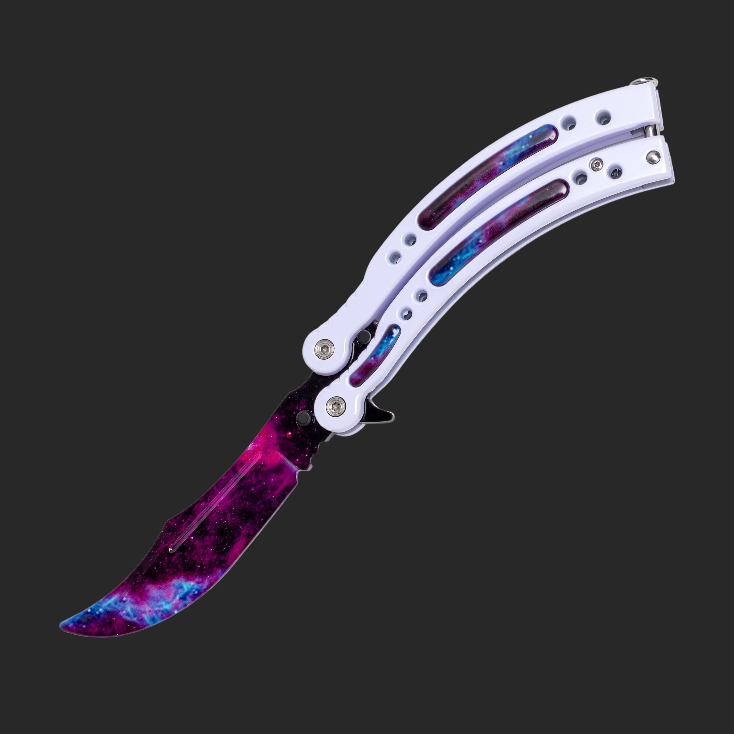 Butterfly White Galaxy | Skutočné CS2 IRL vyrobené na mieru od LootKnife