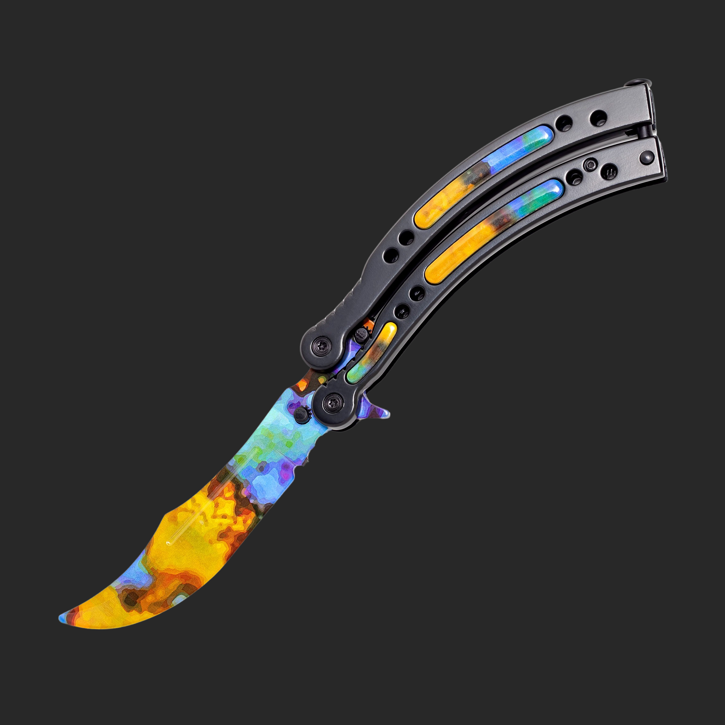 Butterfly Case Hardened | Skutočné CS2 IRL vyrobené na mieru od LootKnife